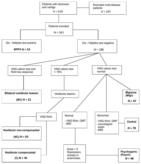 Dizziness Handicap Inventory in Clinical Evaluation of Dizzy Patients