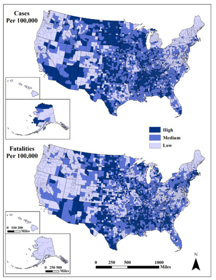 IJERPH | Free Full-Text | Spatial Disparities of COVID-19 Cases and ...