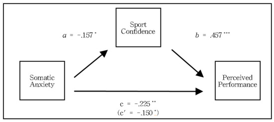The Mediated Effect of Sports Confidence on Competitive State Anxiety ...