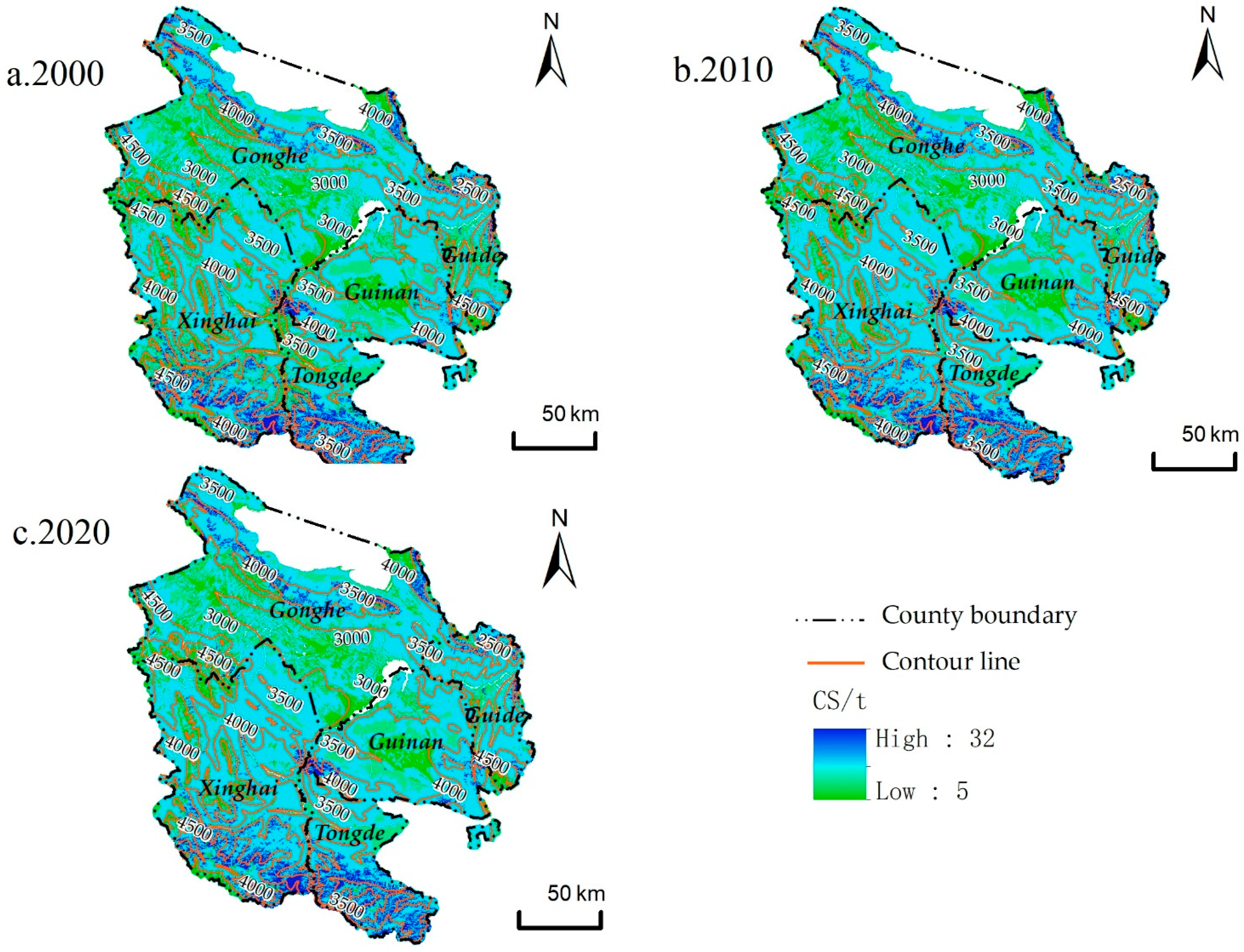 Altitudinal Gradient and Influencing Factors of Carbon Storage in the ...