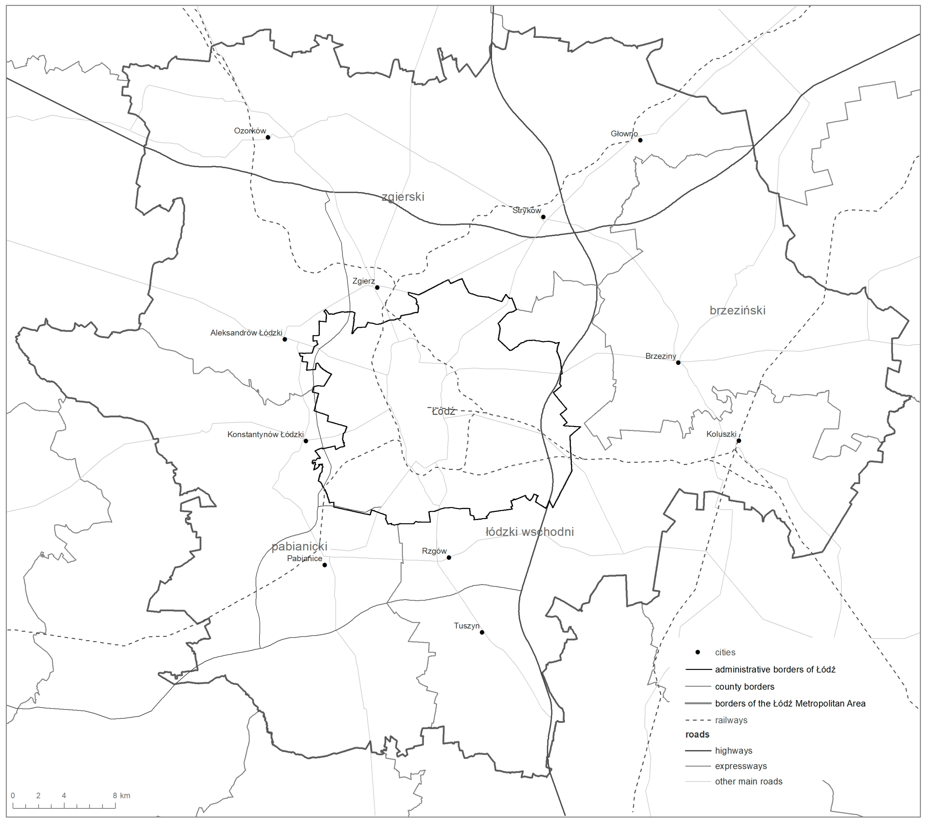 Scale and Aggregation Effects of MAUP on Built-Up Area Concentration ...