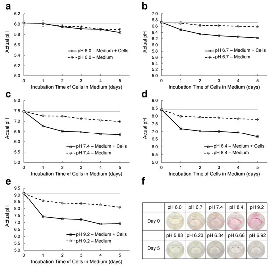 Effect of Exogenous pH on Cell Growth of Breast Cancer Cells