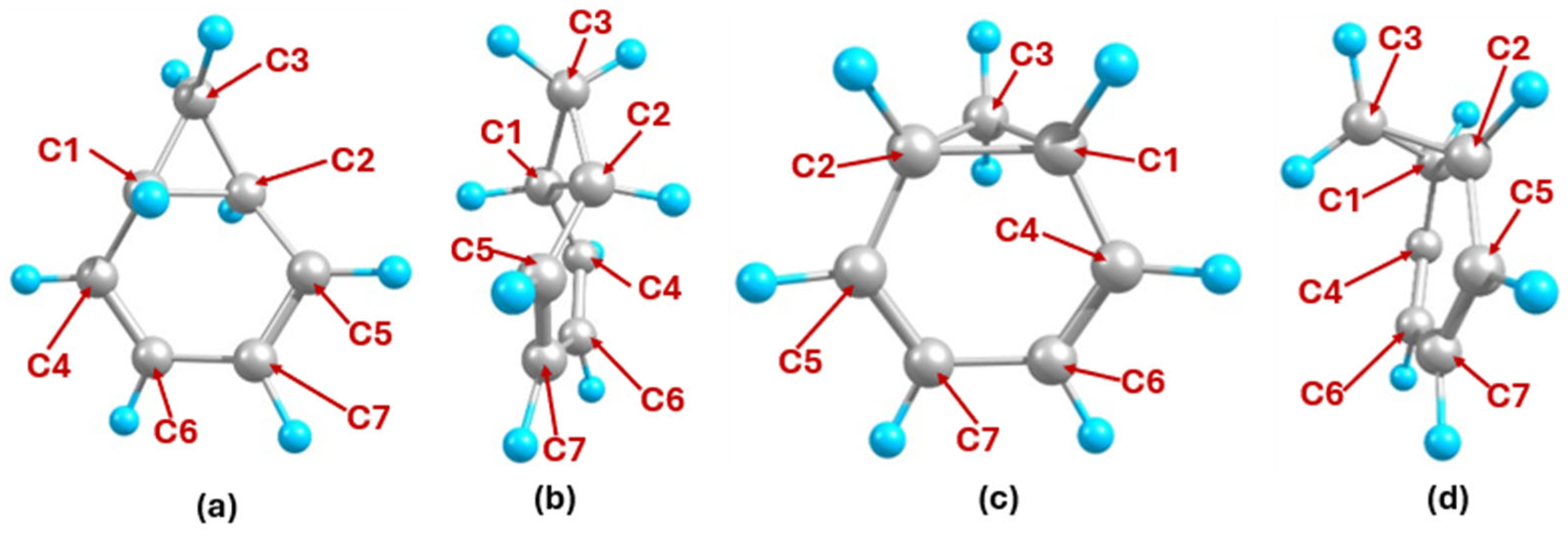 Ion-Pair Mediated Valence Isomerization of Selected Cyclic C7H8 ...