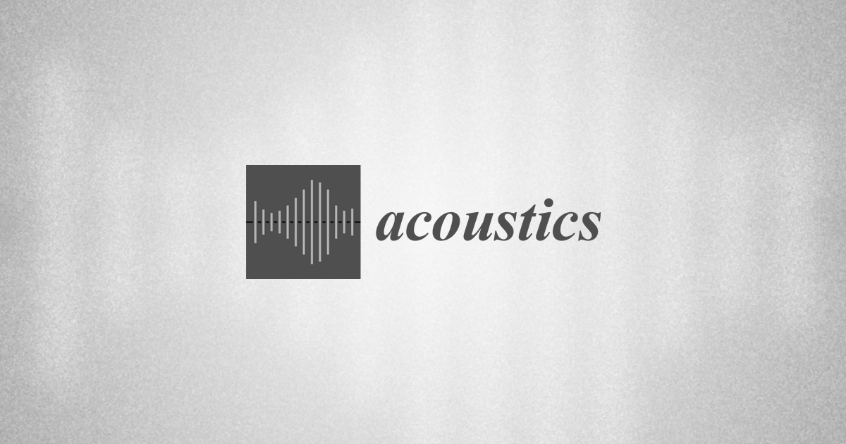Acoustics | December 2024 - Browse Articles