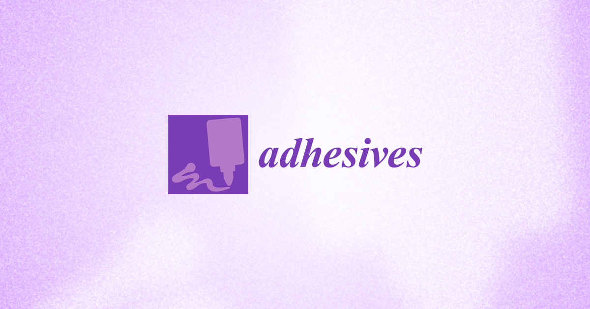 Adhesives | An Open Access Journal from MDPI