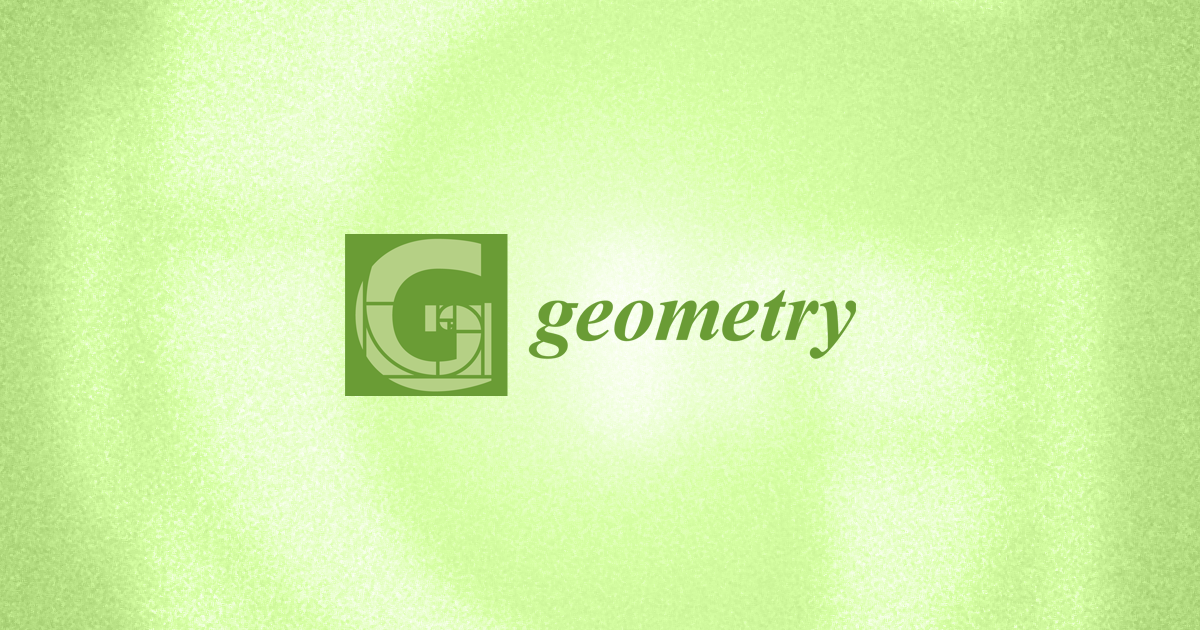 Geometry | An Open Access Journal from MDPI
