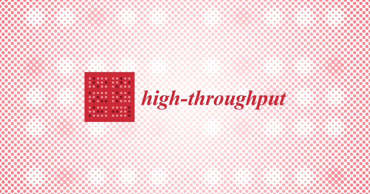 High-Throughput | Announcements