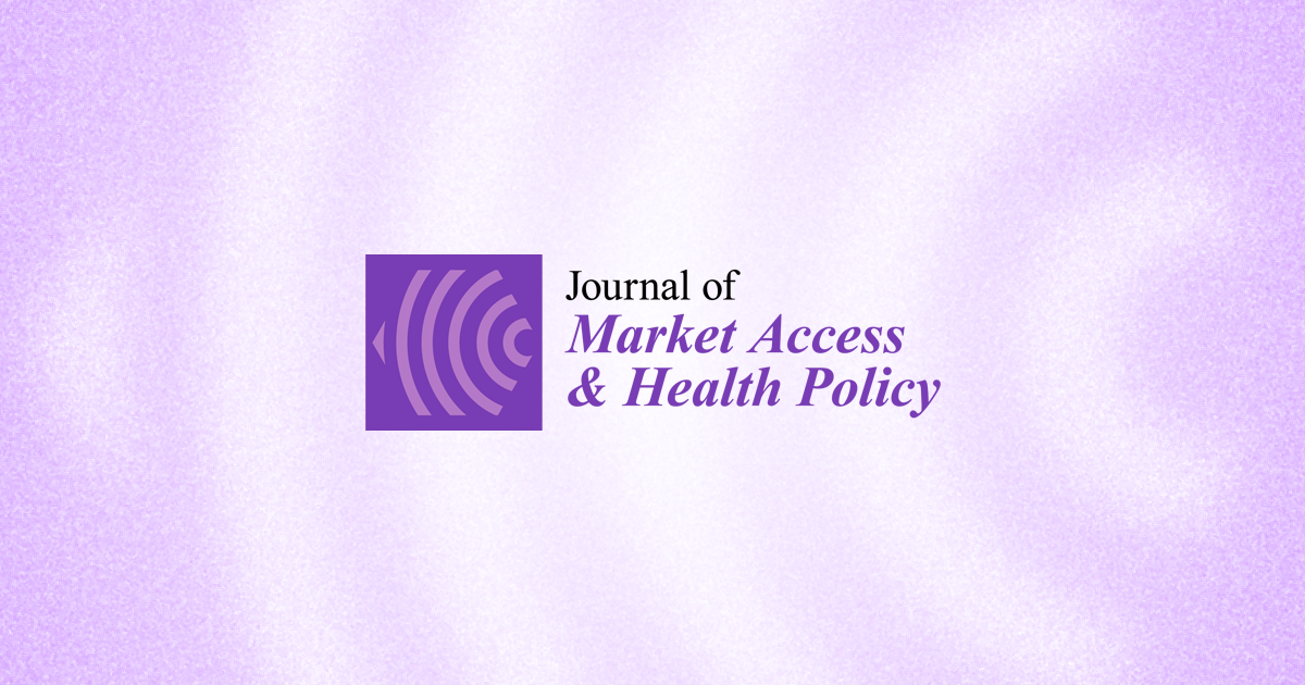 Journal of Market Access & Health Policy | An Open Access Journal from MDPI