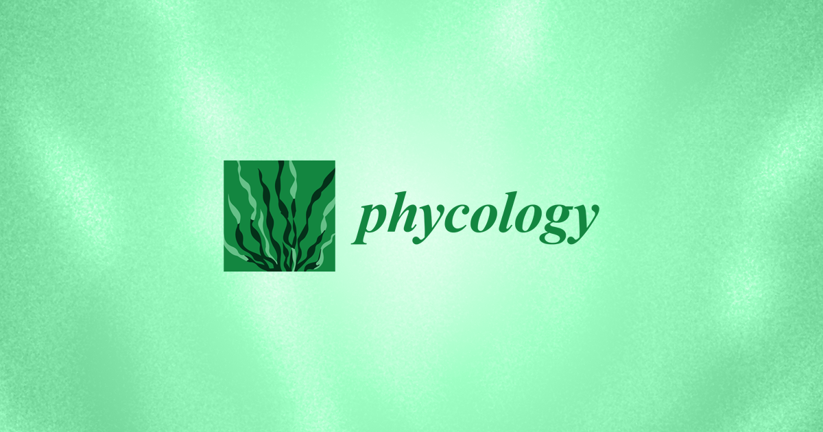 Phycology | Aims & Scope
