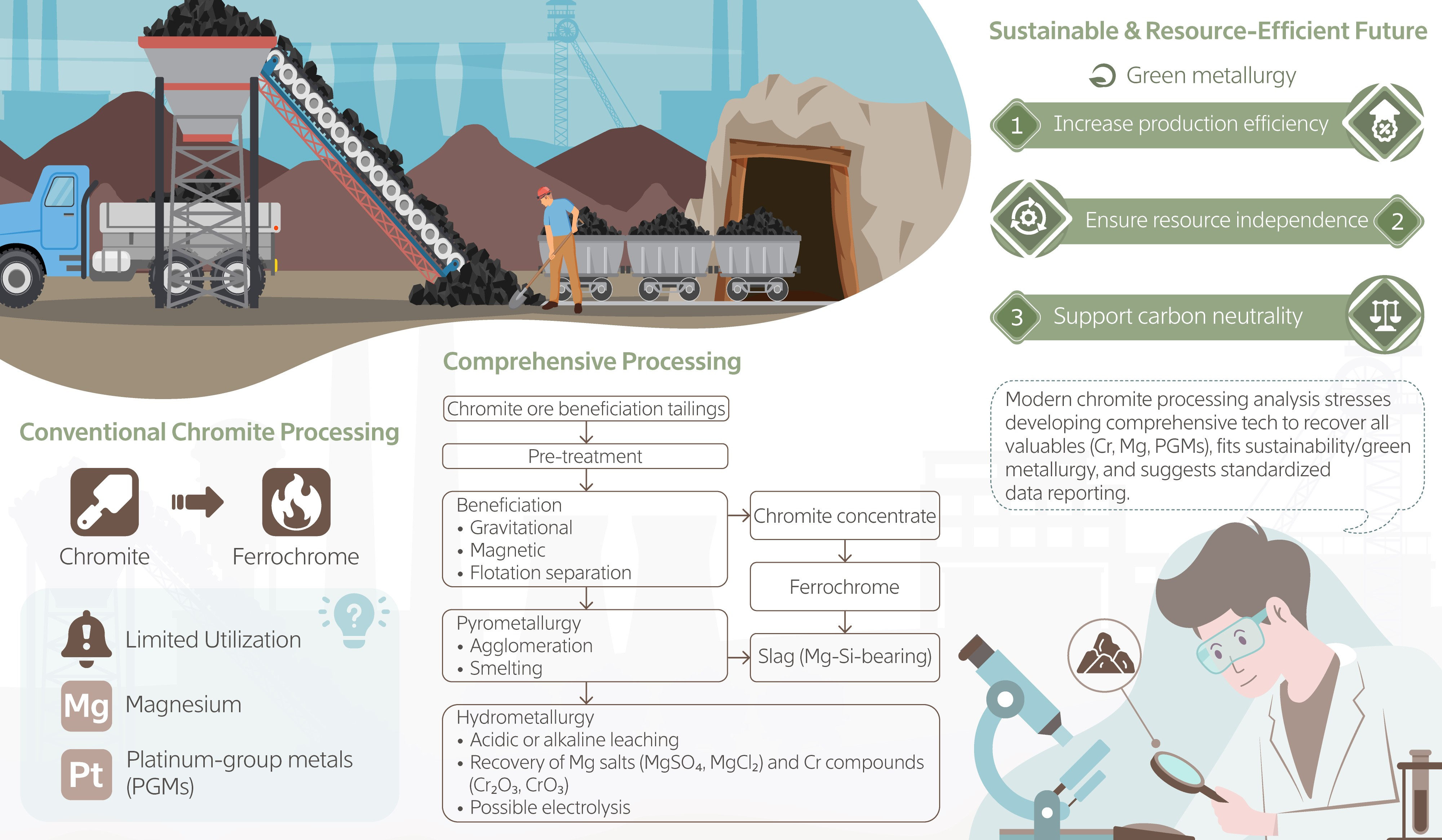 Towards Sustainable Processing of Chromite Resources: A Review of ...