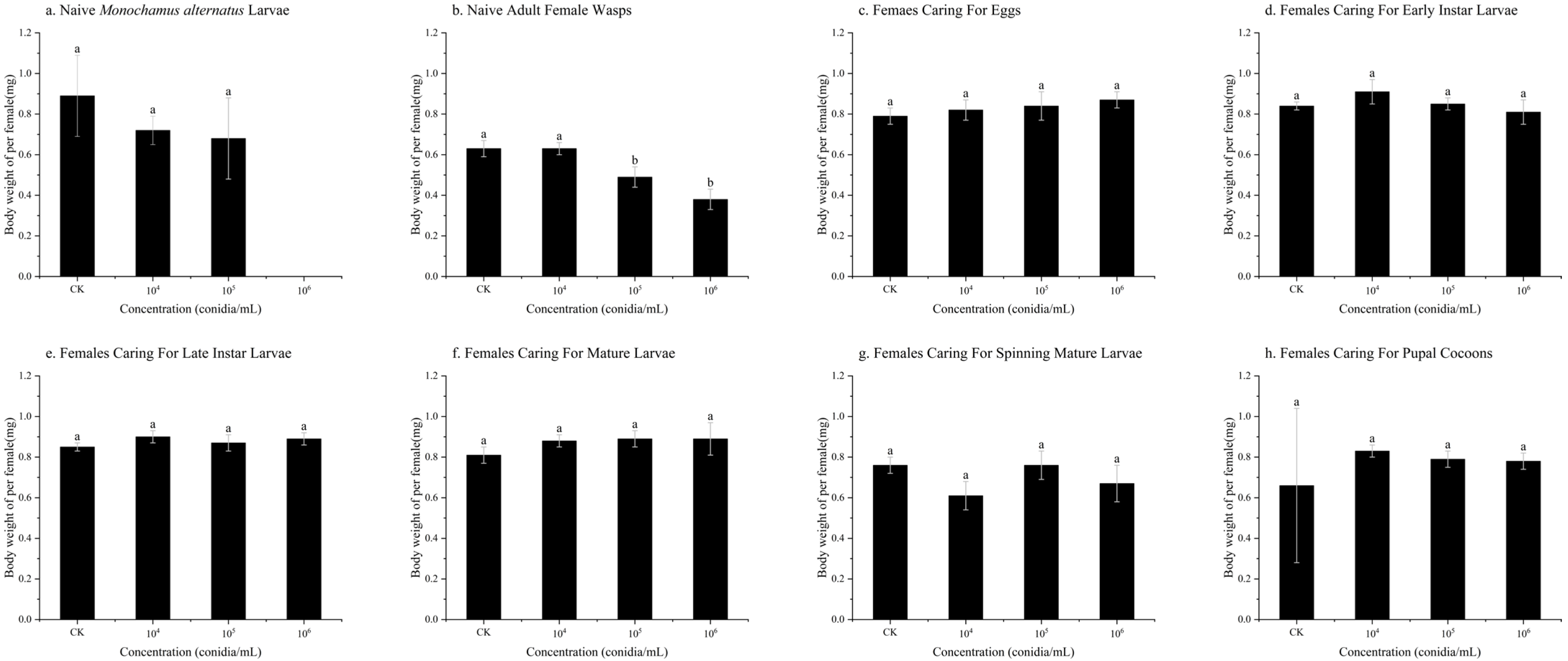Effects of the Stress of Beauveria bassiana on the Reproductive Success ...