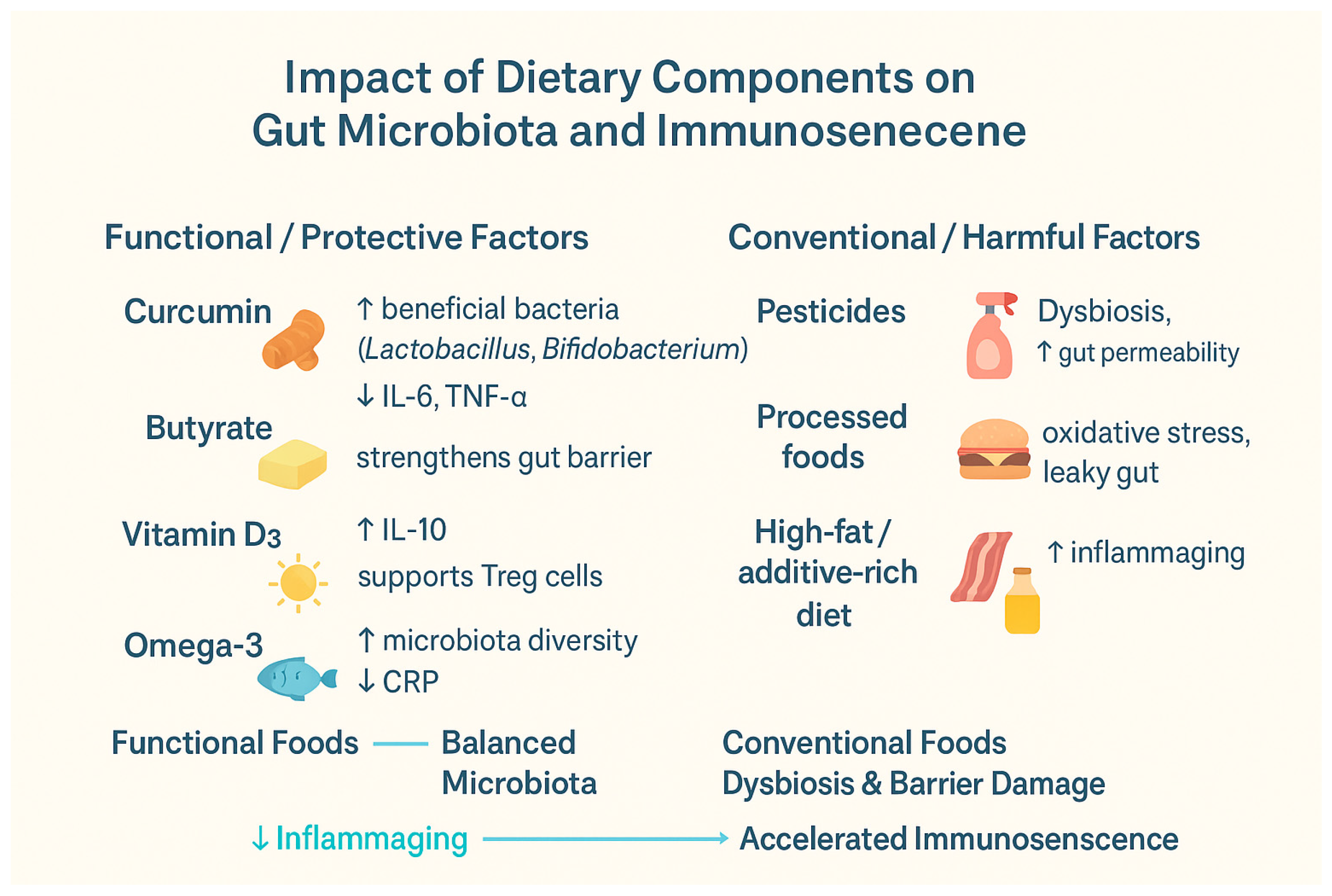 Age Versus Immunity: Dietary Influences on Immunosenescence