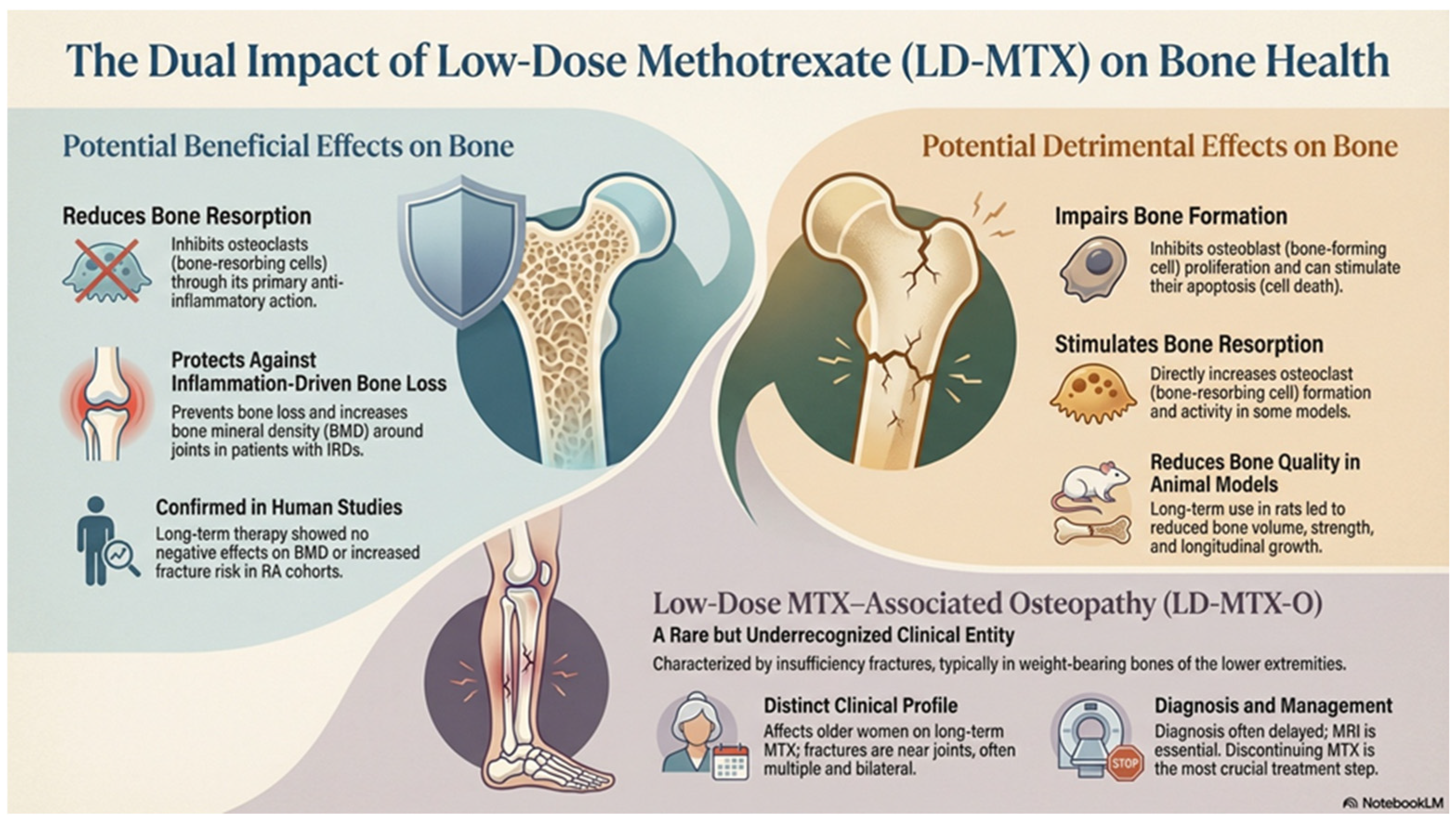 Low-Dose Methotrexate and Bone Health: Pathophysiological and Clinical ...