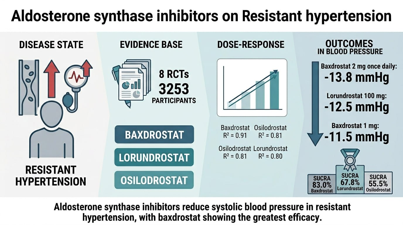 Dose–Response Relationships and Comparative Efficacy of Aldosterone ...