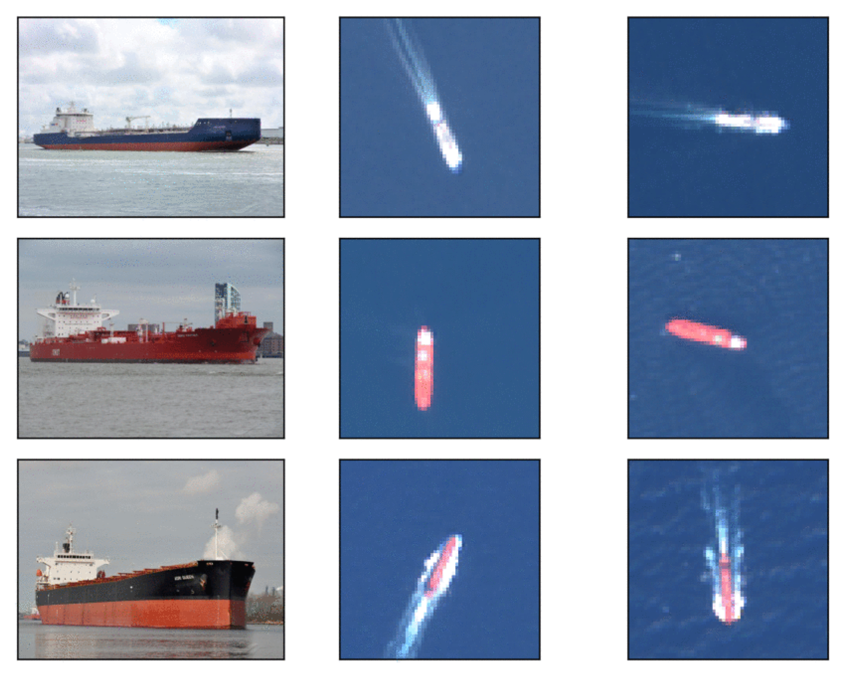 Self-Supervised Ship Identification in Optical Satellite Imagery