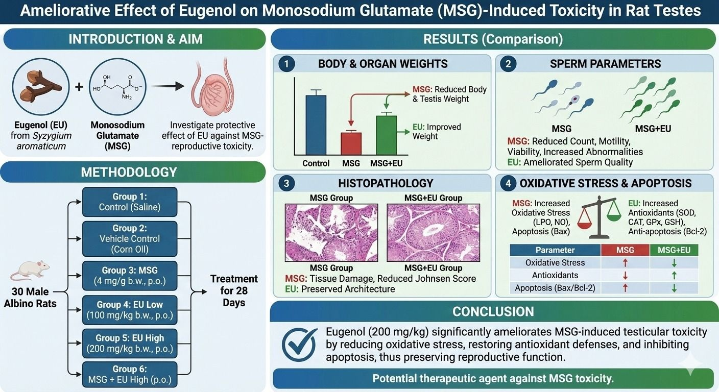 Protective Effects of Eugenol Against Monosodium Glutamate-Induced ...