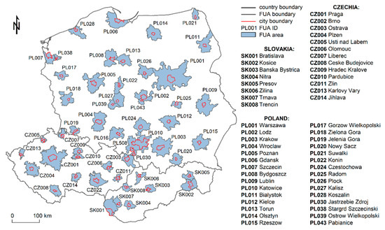 National Level Land-Use Changes in Functional Urban Areas in Poland ...