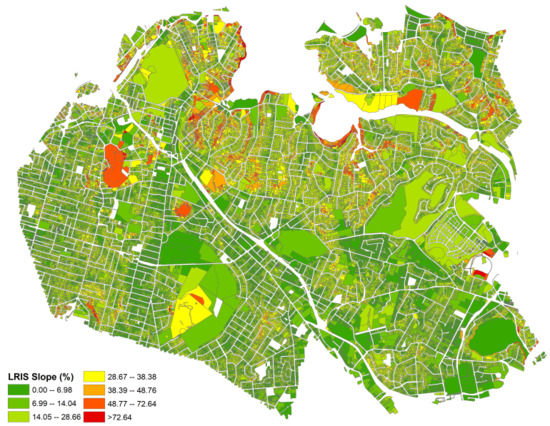 More Reliable Land Price Index: Is There a Slope Effect?