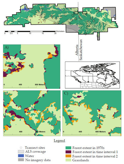Topographic Variation in Forest Expansion Processes across a Mosaic ...