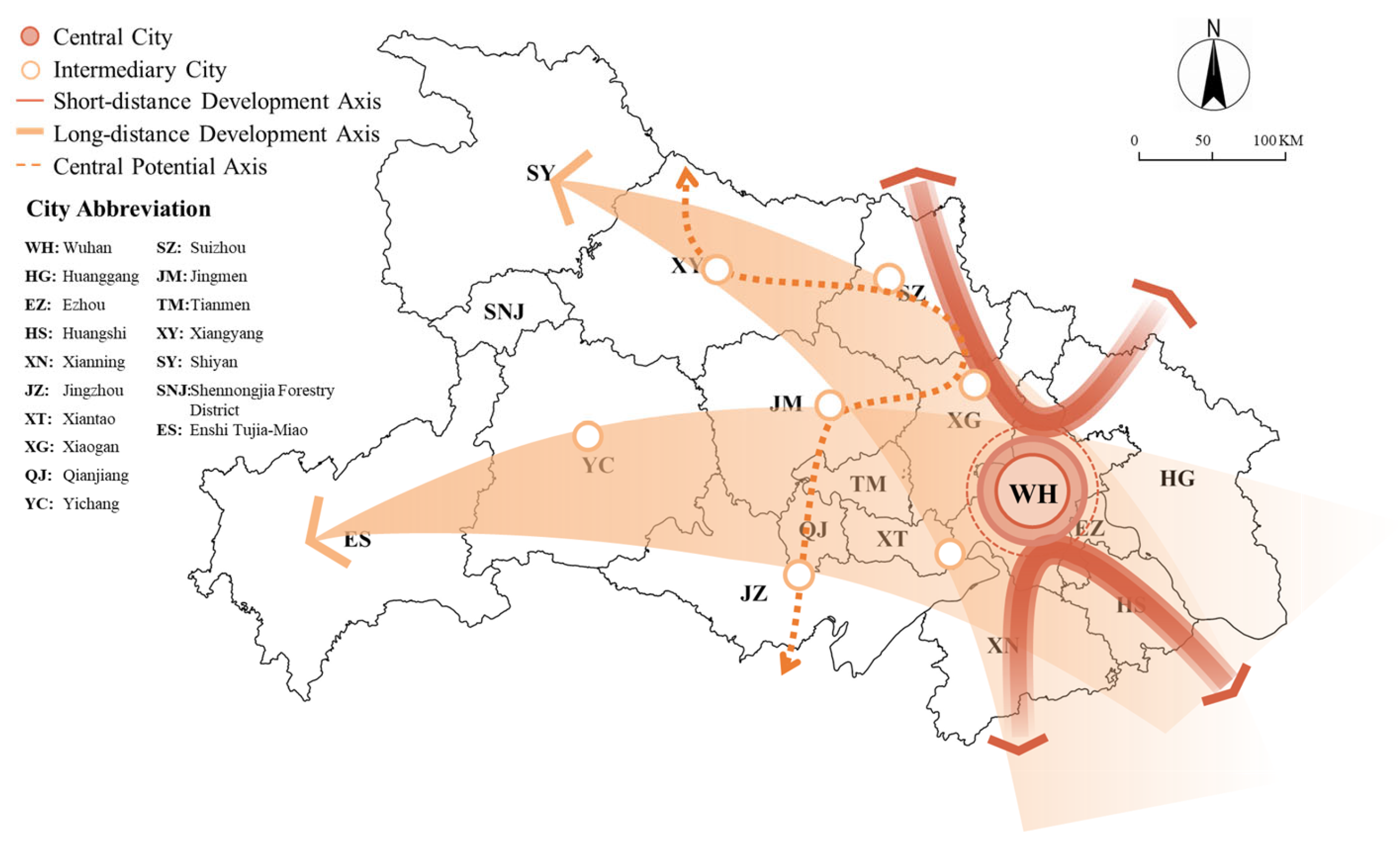 Research on Regional Spatial Structure Based on the Spatiotemporal ...