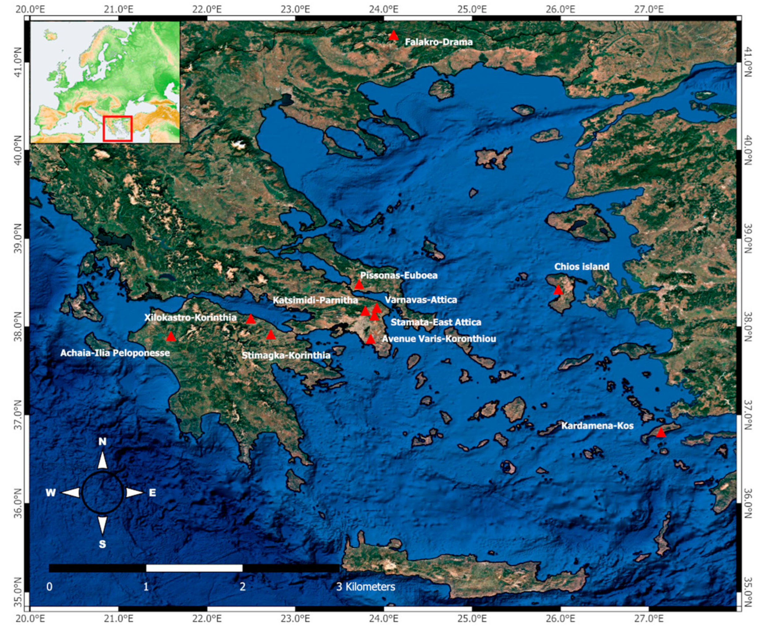 Geospatial and Sentinel-2 Analysis of Mediterranean Wildfire Severity ...