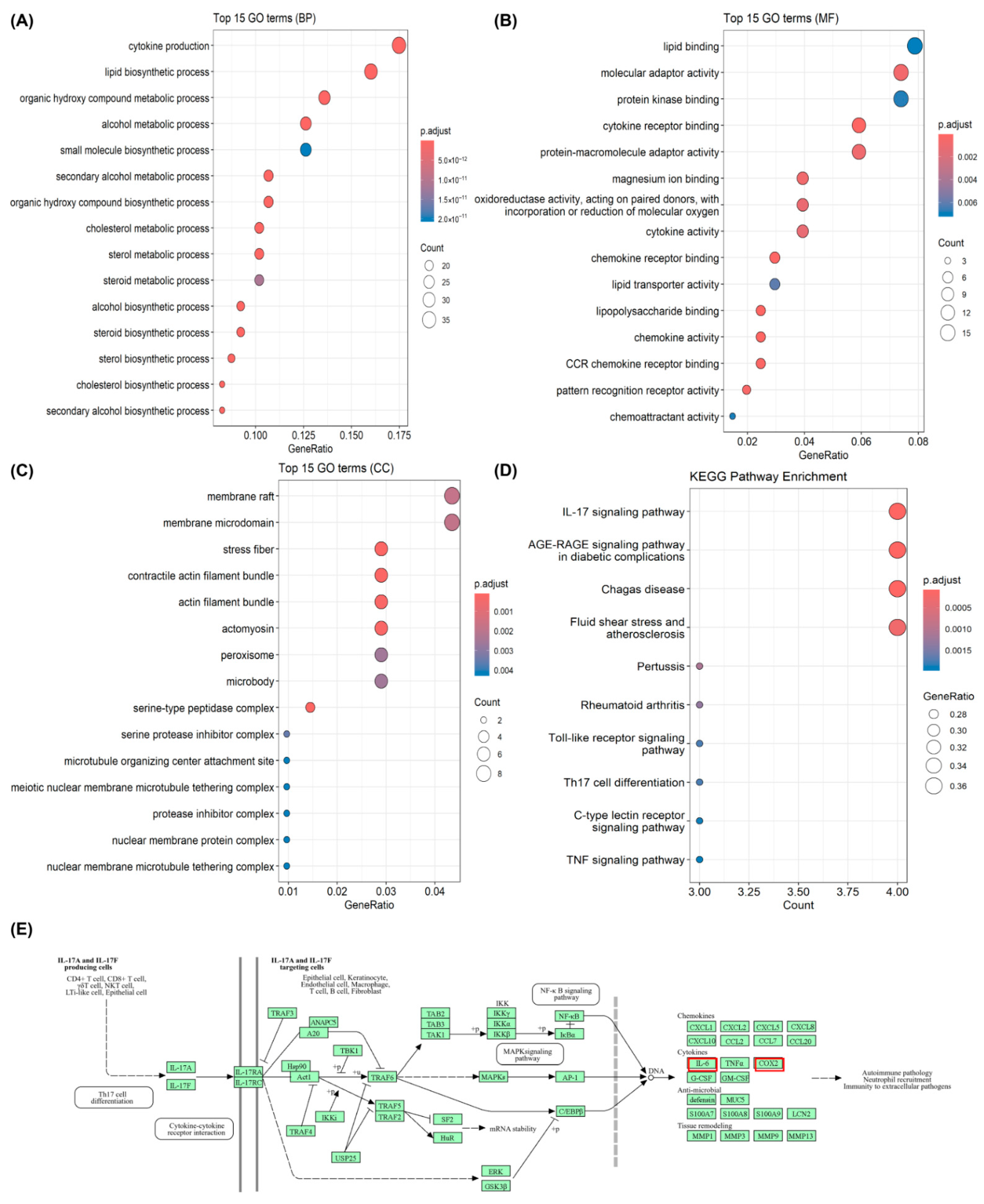 Oxytocin Modulates Microglial IL-17-Linked Inflammatory Pathways ...