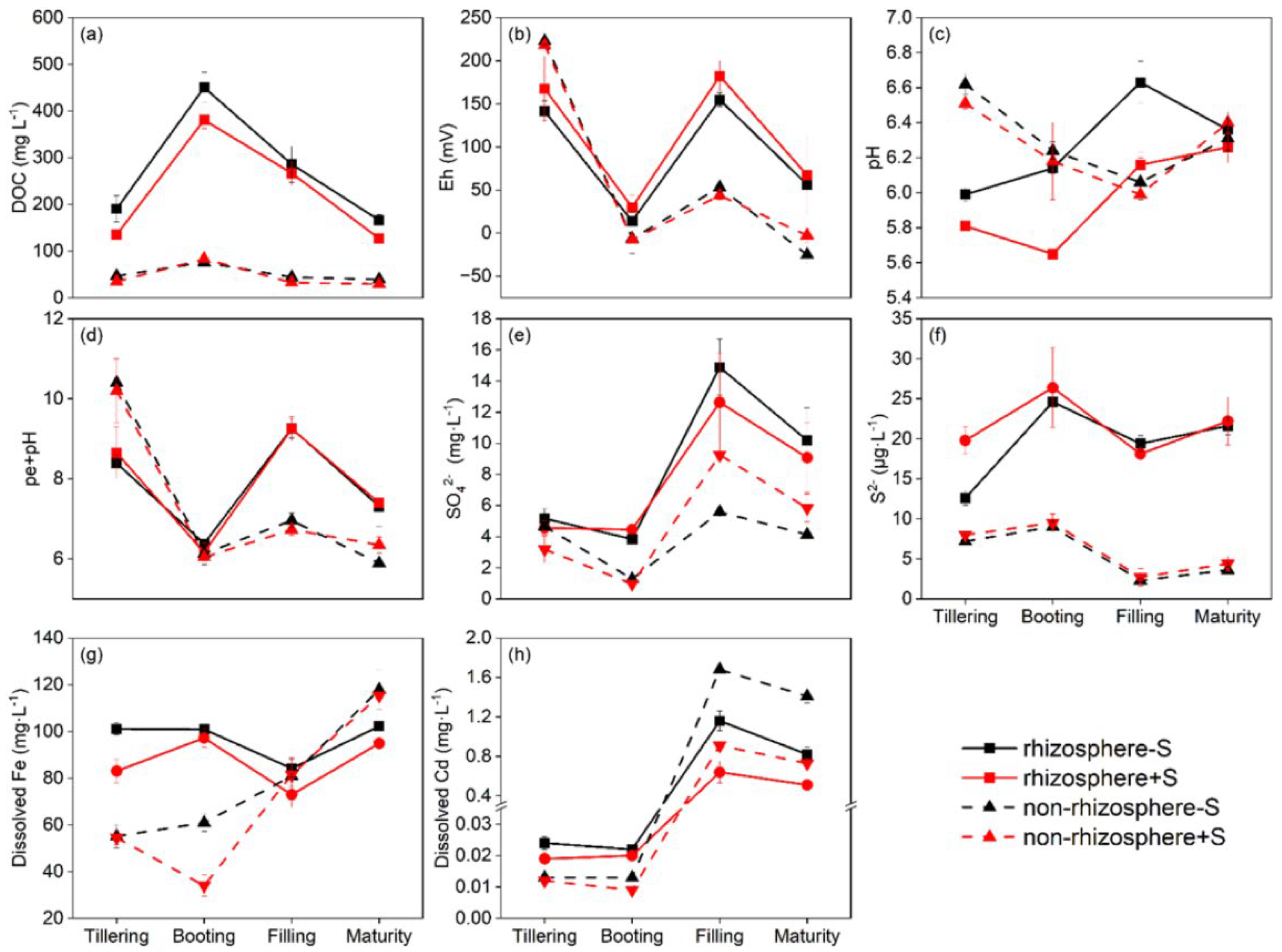 The Ratio of S2−/SO42− Induces the Transference of Cadmium in ...