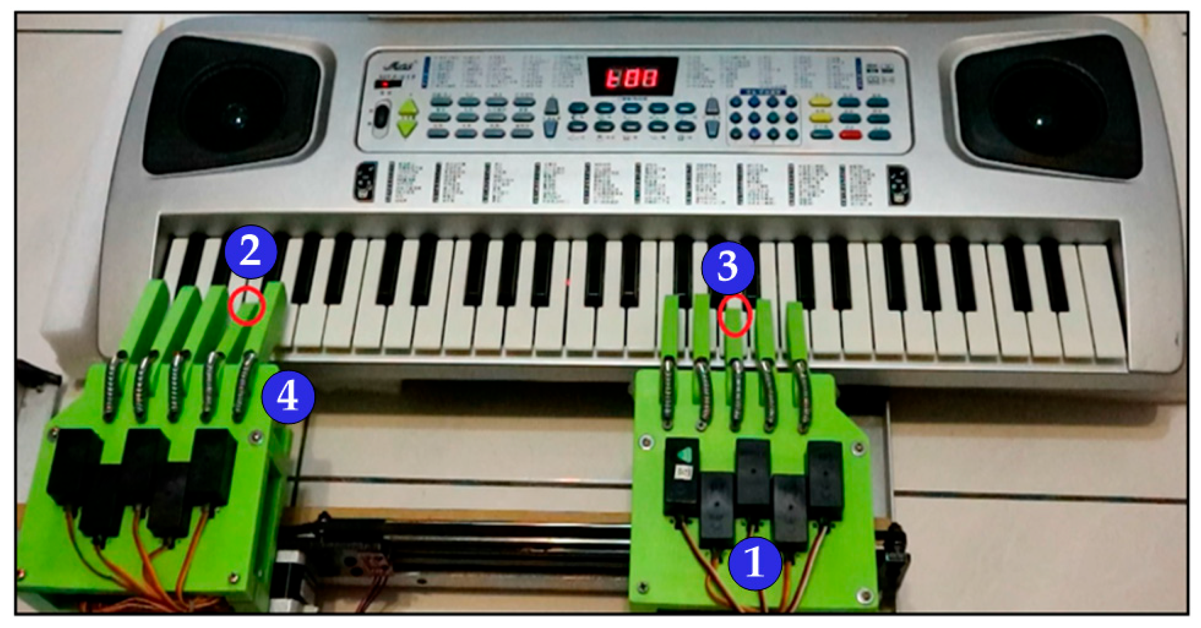 Development of a Robotic Manipulator for Piano Performance via Numbered ...