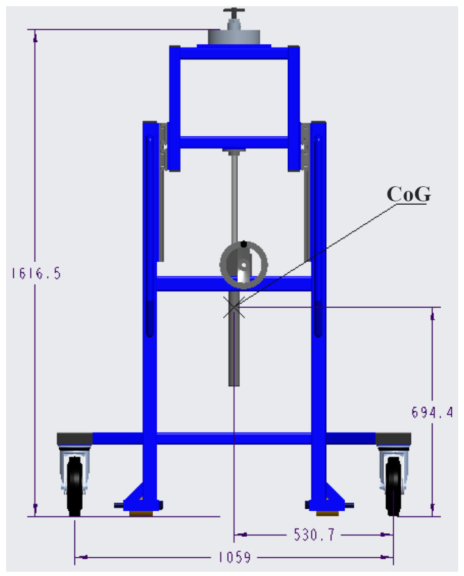 Innovative Stability Design for a Specialized Handling Trolley for ...