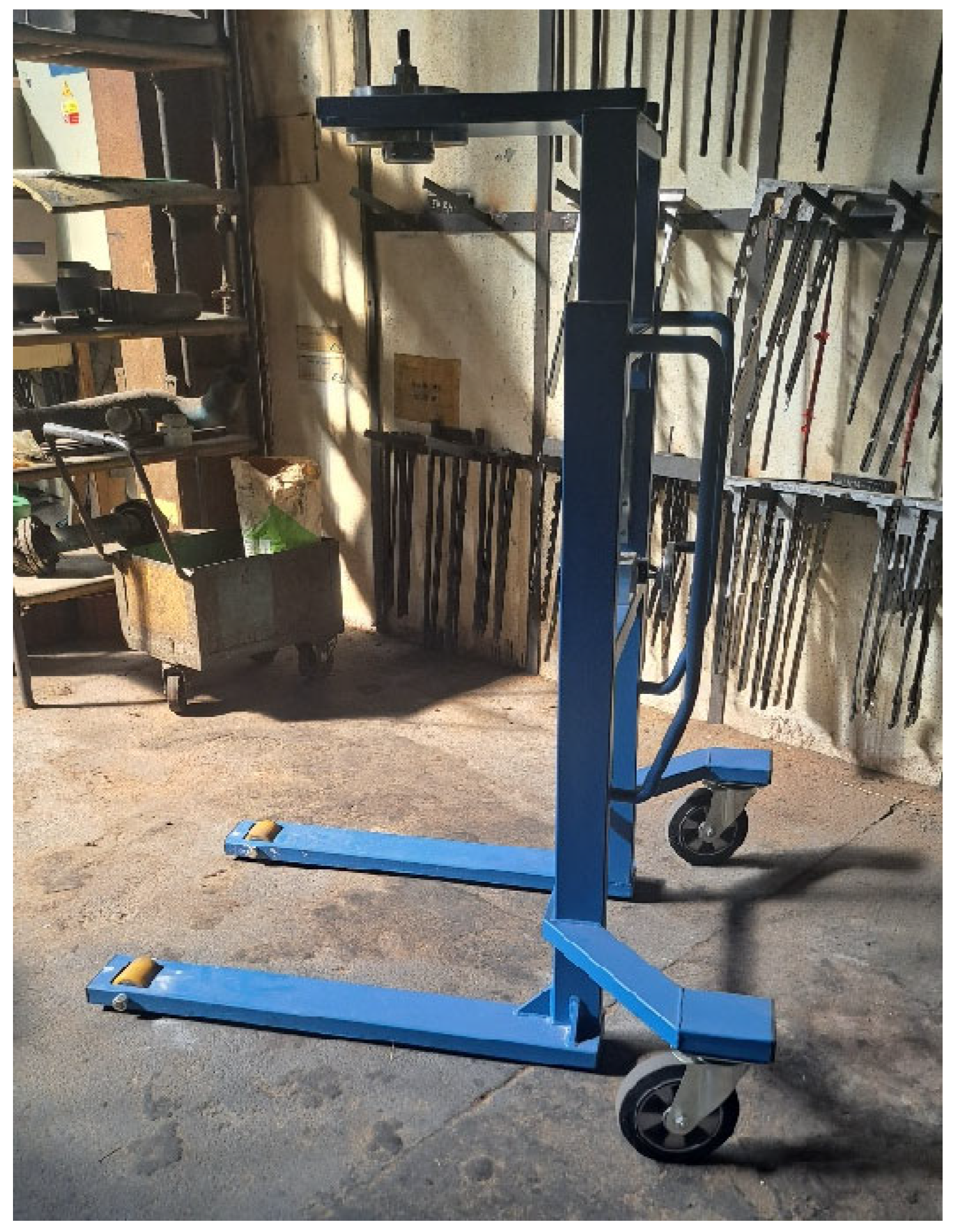 Innovative Stability Design for a Specialized Handling Trolley for ...