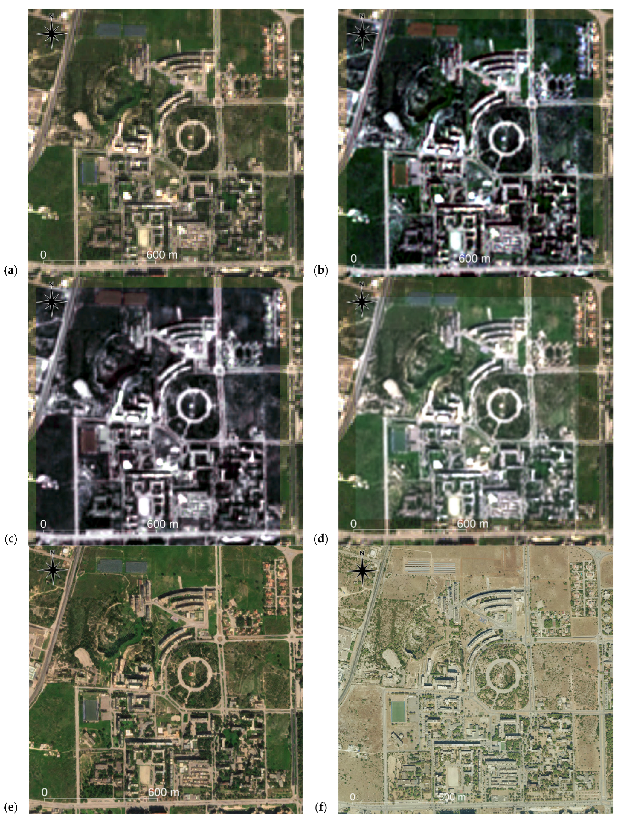 Super-Resolution of Sentinel-2 Satellite Images: A Comparison of ...