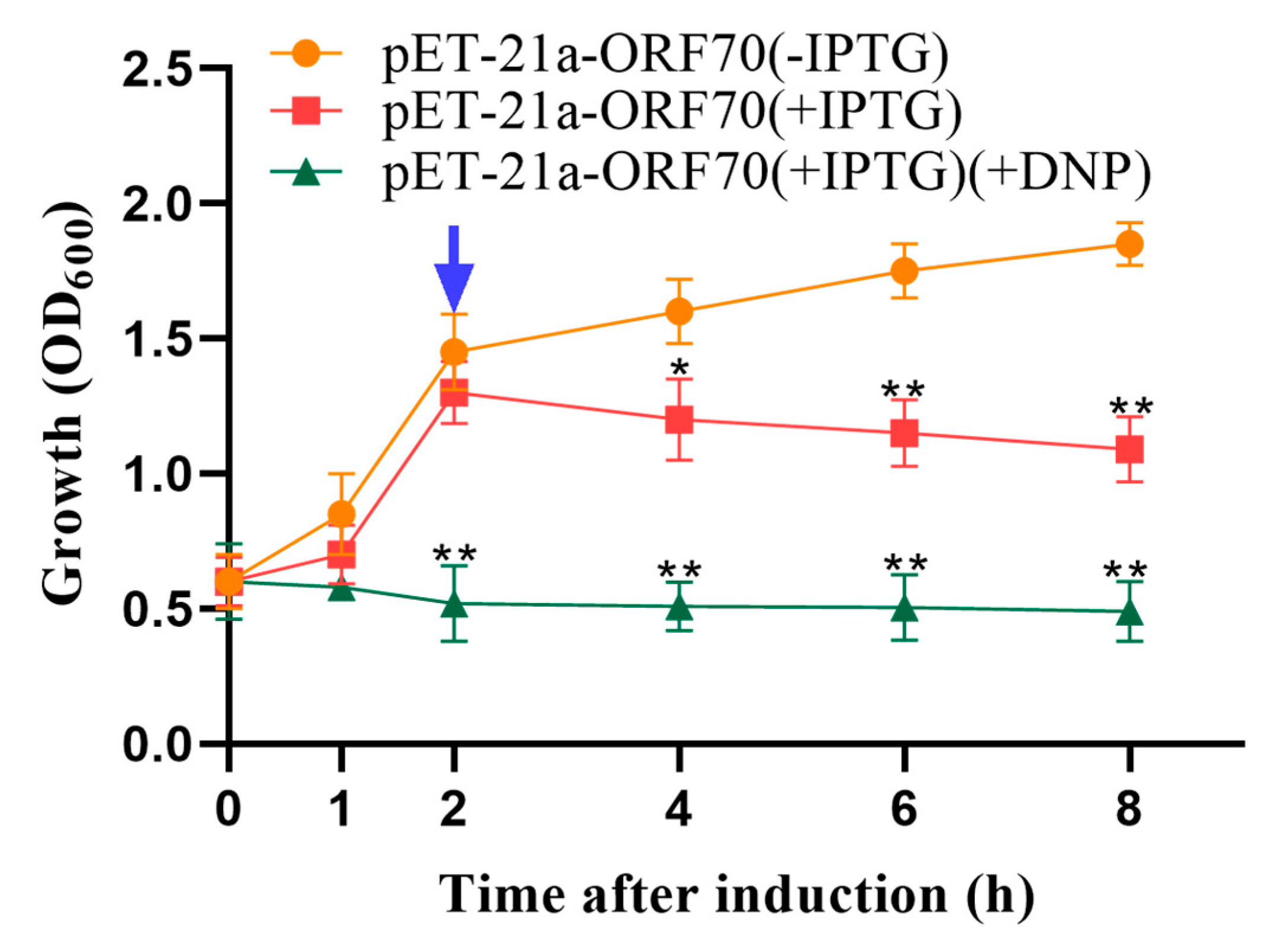 Identification and Characterization of Holin-like Protein ORF70 from ...