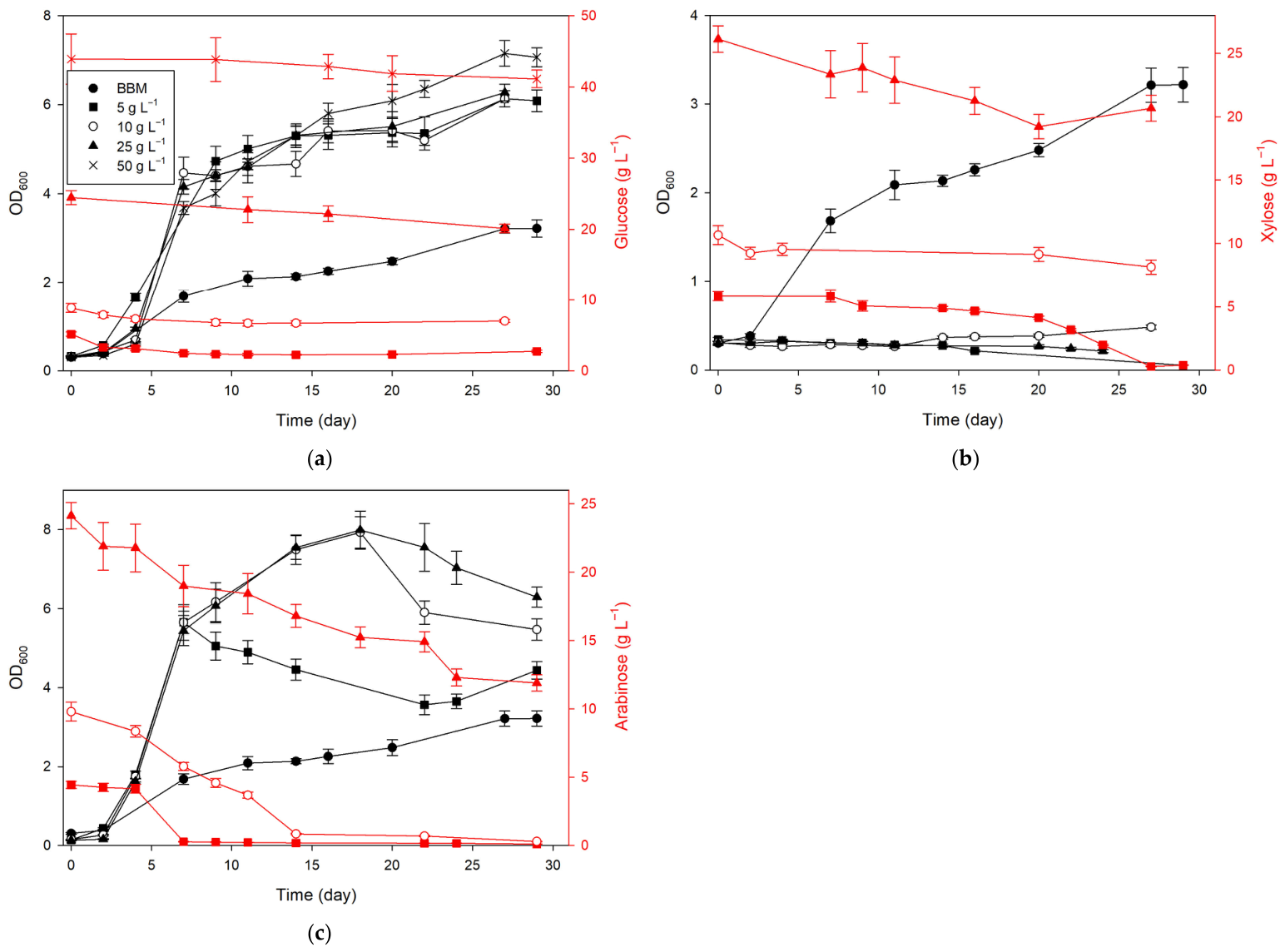 Valorization of Ryegrass Hydrolysates Through Mixotrophic Cultivation ...