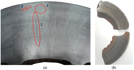 Modeling the Depth of Surface Cracks in Brake Disc