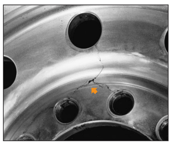 Numerical Study of Crack Prediction and Growth in Automotive Wheel Rims