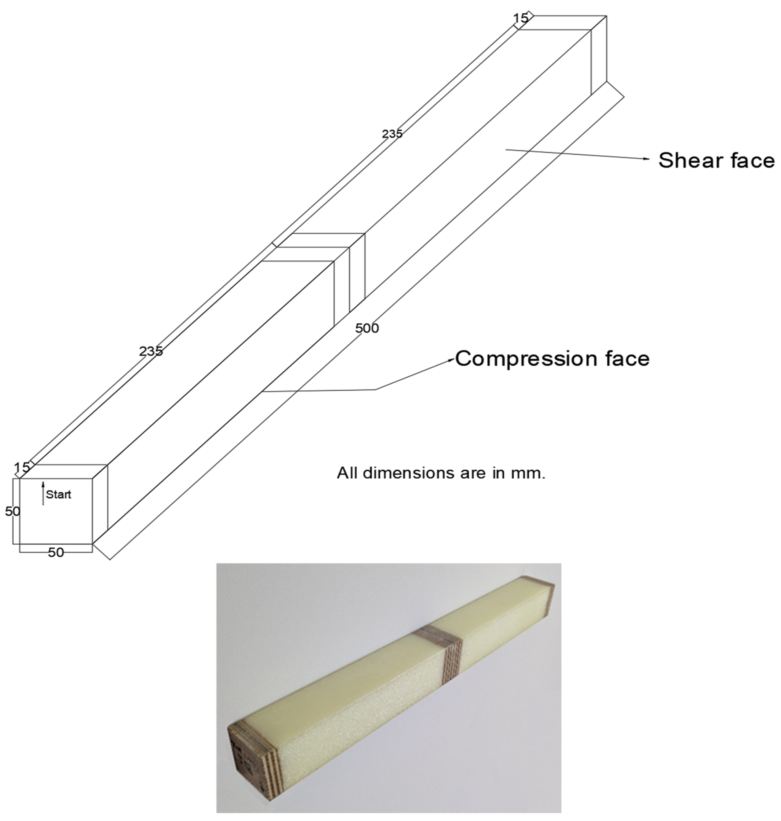 Shear and Compression Wrinkling Experimental Analysis with a Sandwich ...