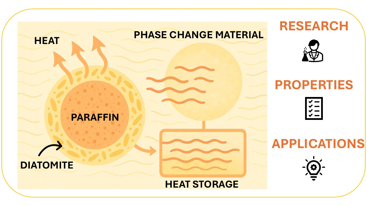 Paraffin Coated with Diatomite as a Phase Change Material (PCM) in Heat ...