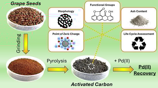 Industrial Winemaking Waste to Sustainable Palladium(II) Recovery: A ...