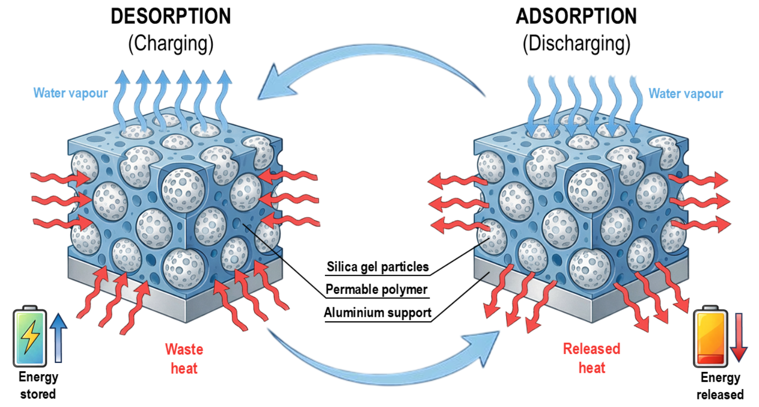 Advanced Silica Gel/Sulfonated Polymer Composites for Electric Vehicle ...
