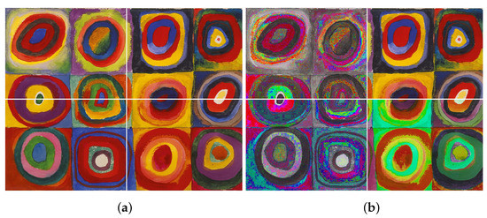 Designing Color Symmetry in Stigmergic Art