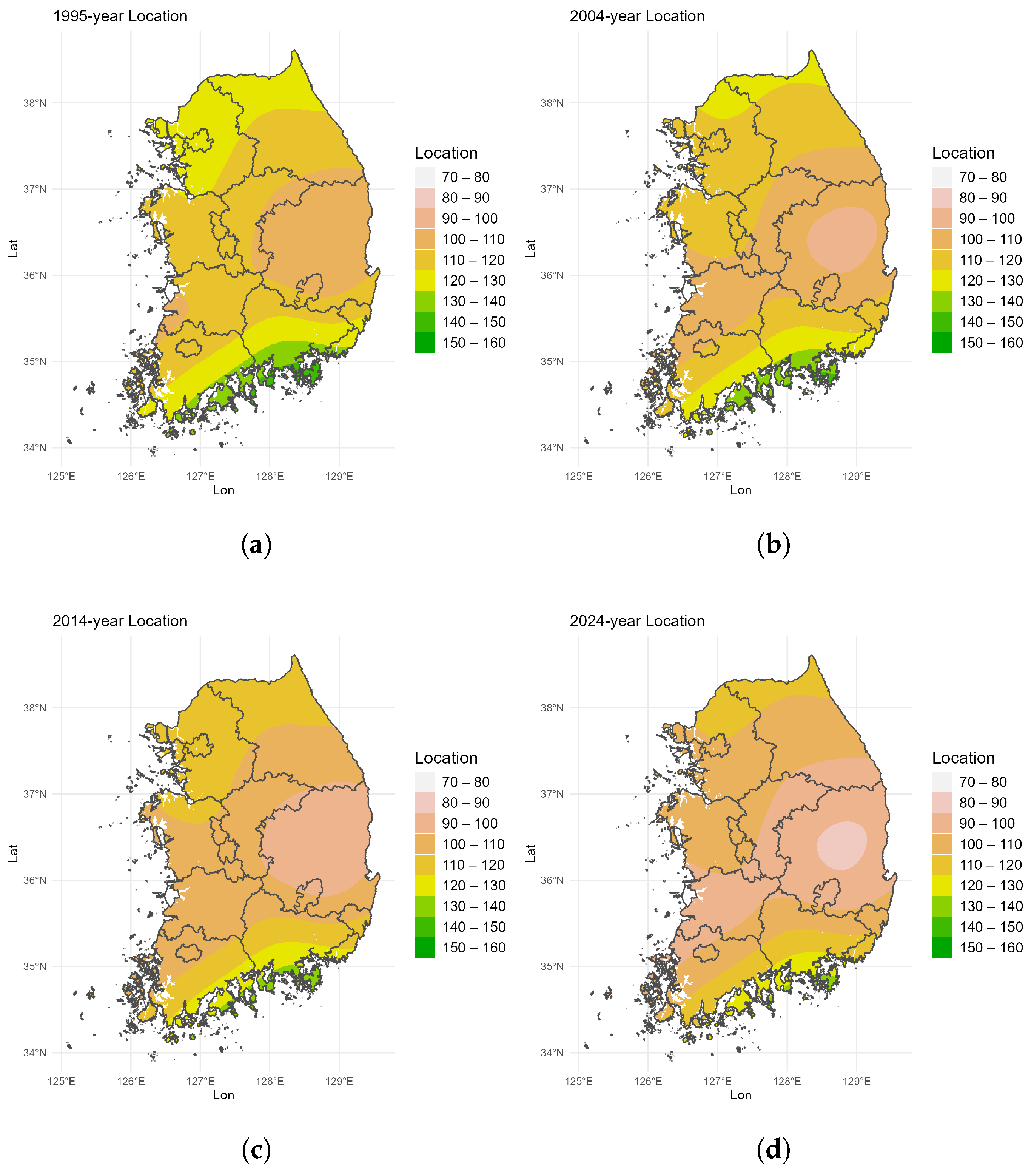 Spatio-Temporal Extreme Value Modeling of Extreme Rainfall over the ...