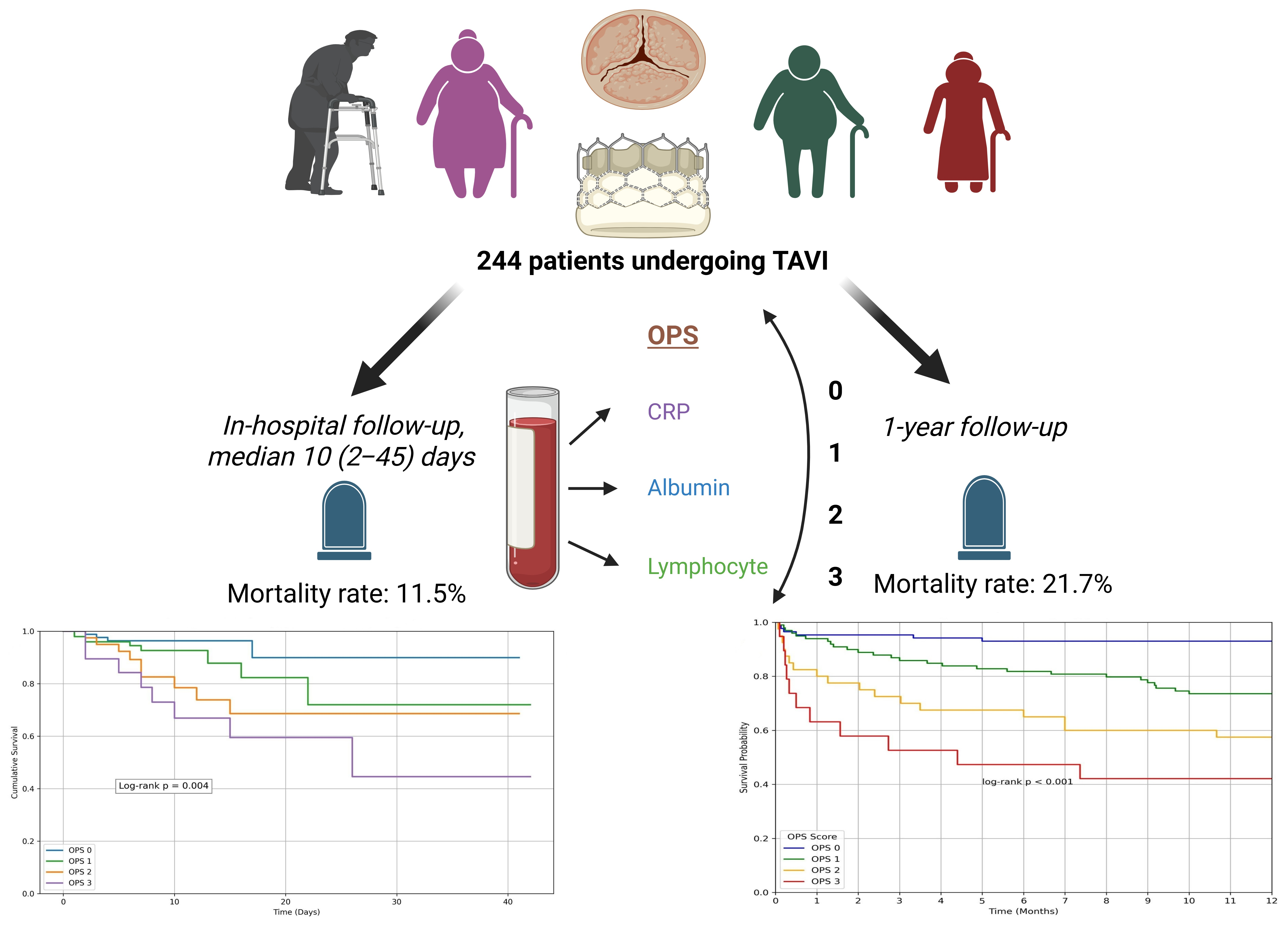 Osaka Prognostic Score Predicts In-Hospital and One-Year Mortality ...