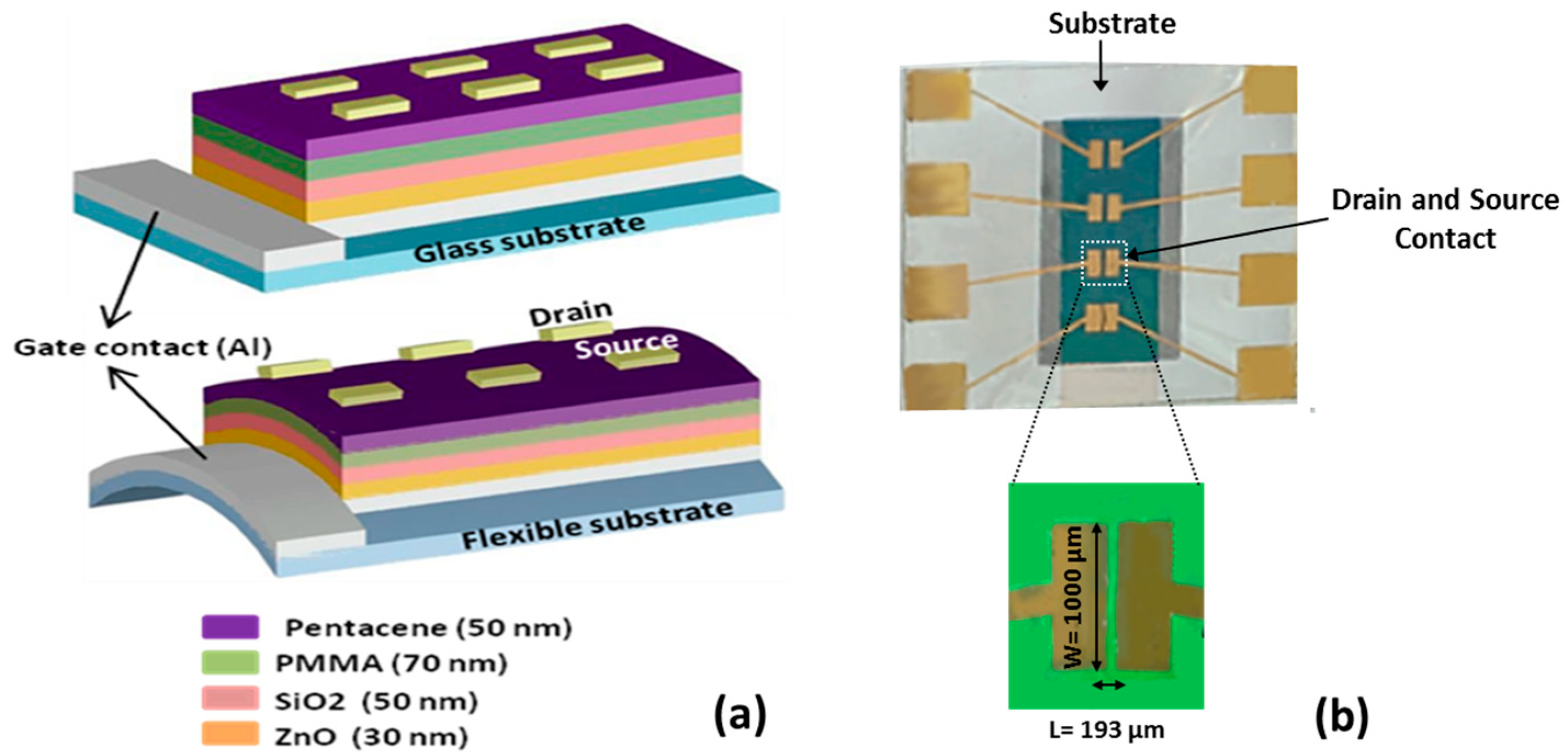 Nanoscale Thin-Film Flexible Organic Field-Effect Transistors with ...