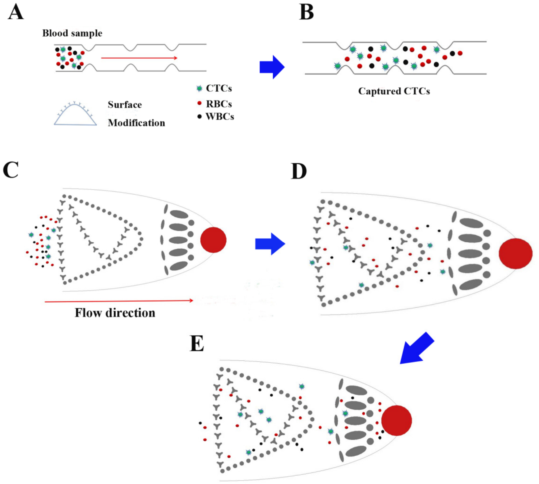 A Multifunctional Double-Array Petals Flower-Shaped Microfluidic Chip ...