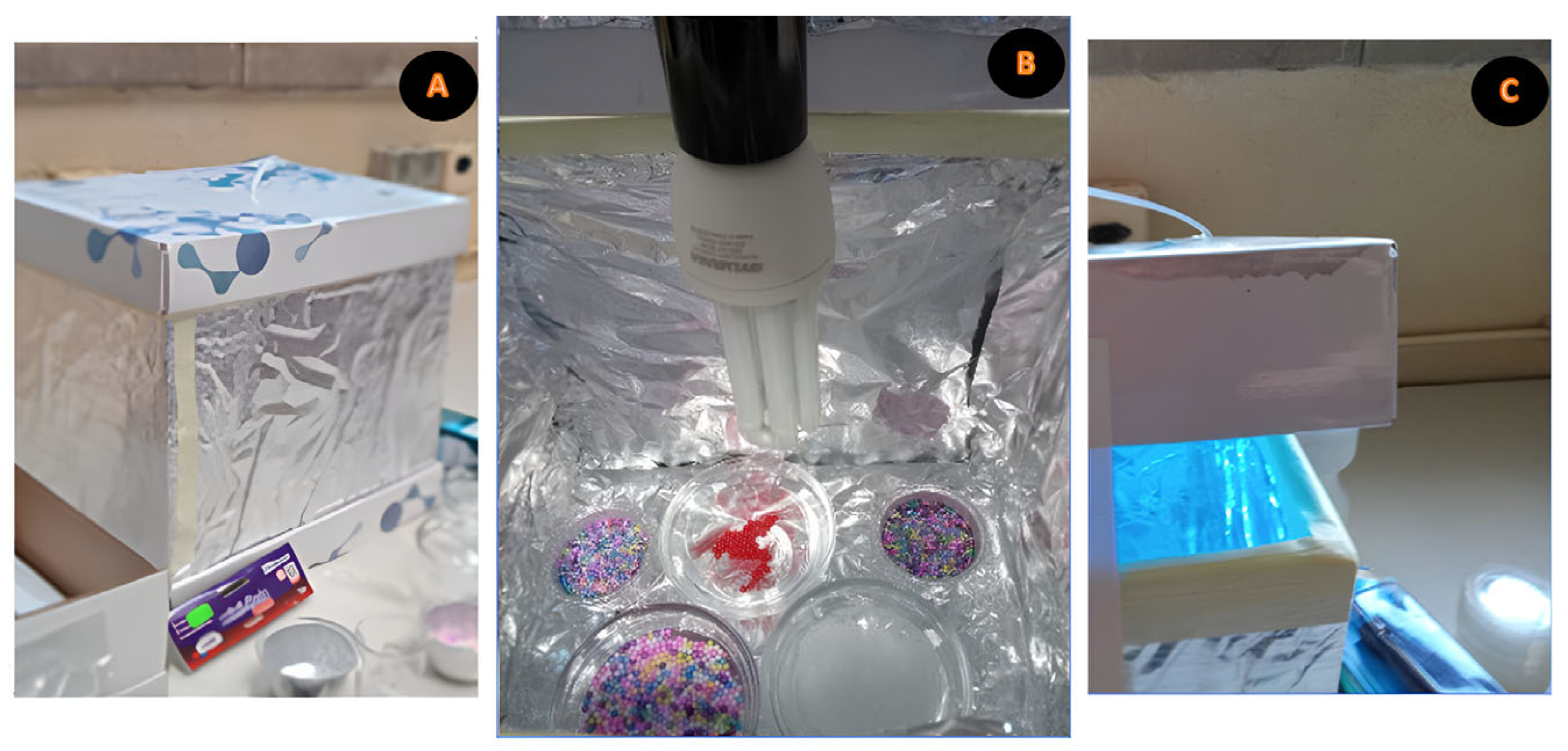 Promoting Biofilm Formation by Serratia marcescens on Three Types of ...
