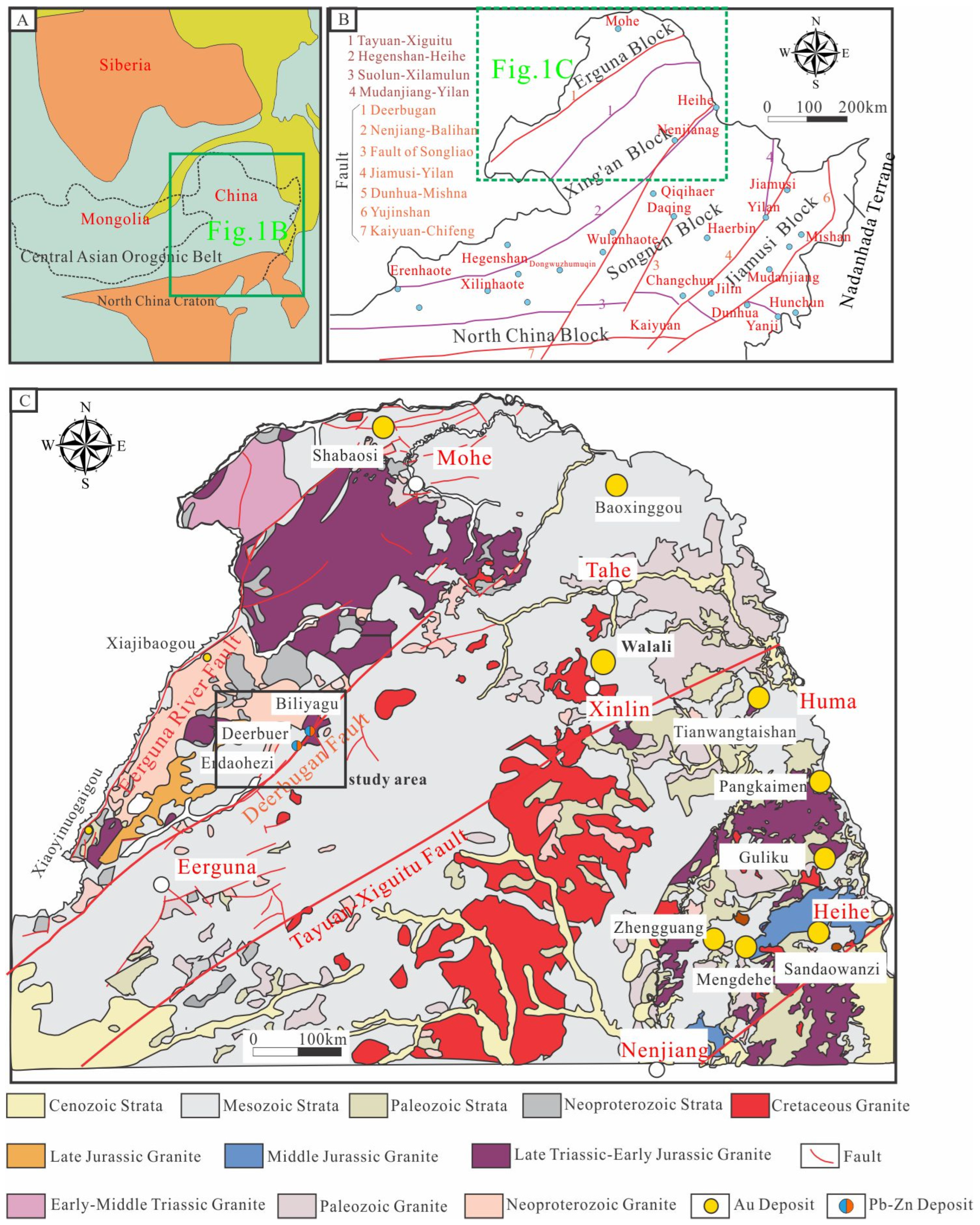 Data-Driven Decoupling of Metallogenic Patterns: A Case Study of Skarn ...