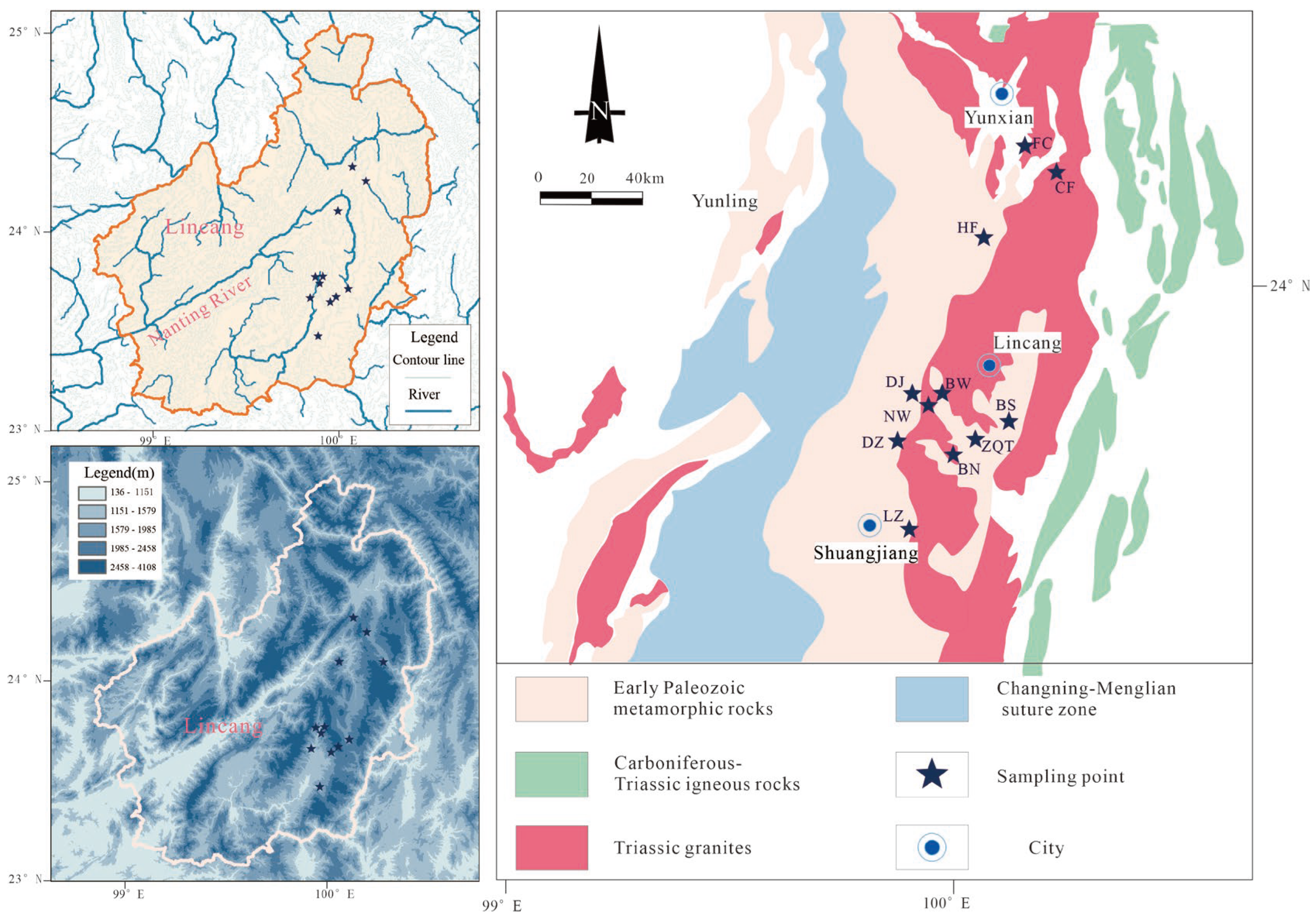 Insights into Elemental Migration-Enrichment Patterns and Microbial ...
