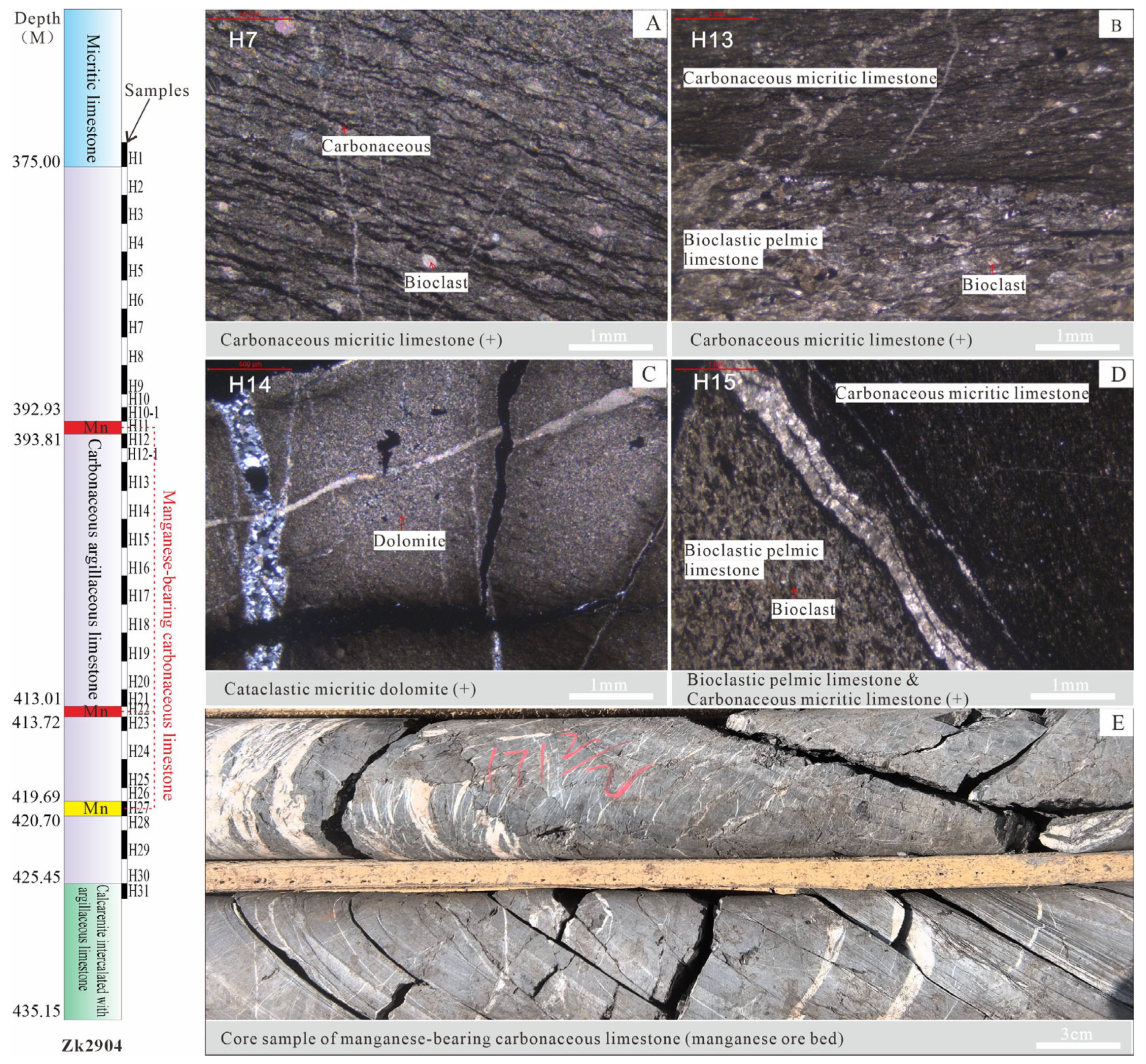 Geochemical Characteristics and Ore Genesis of the Muhu Manganese ...