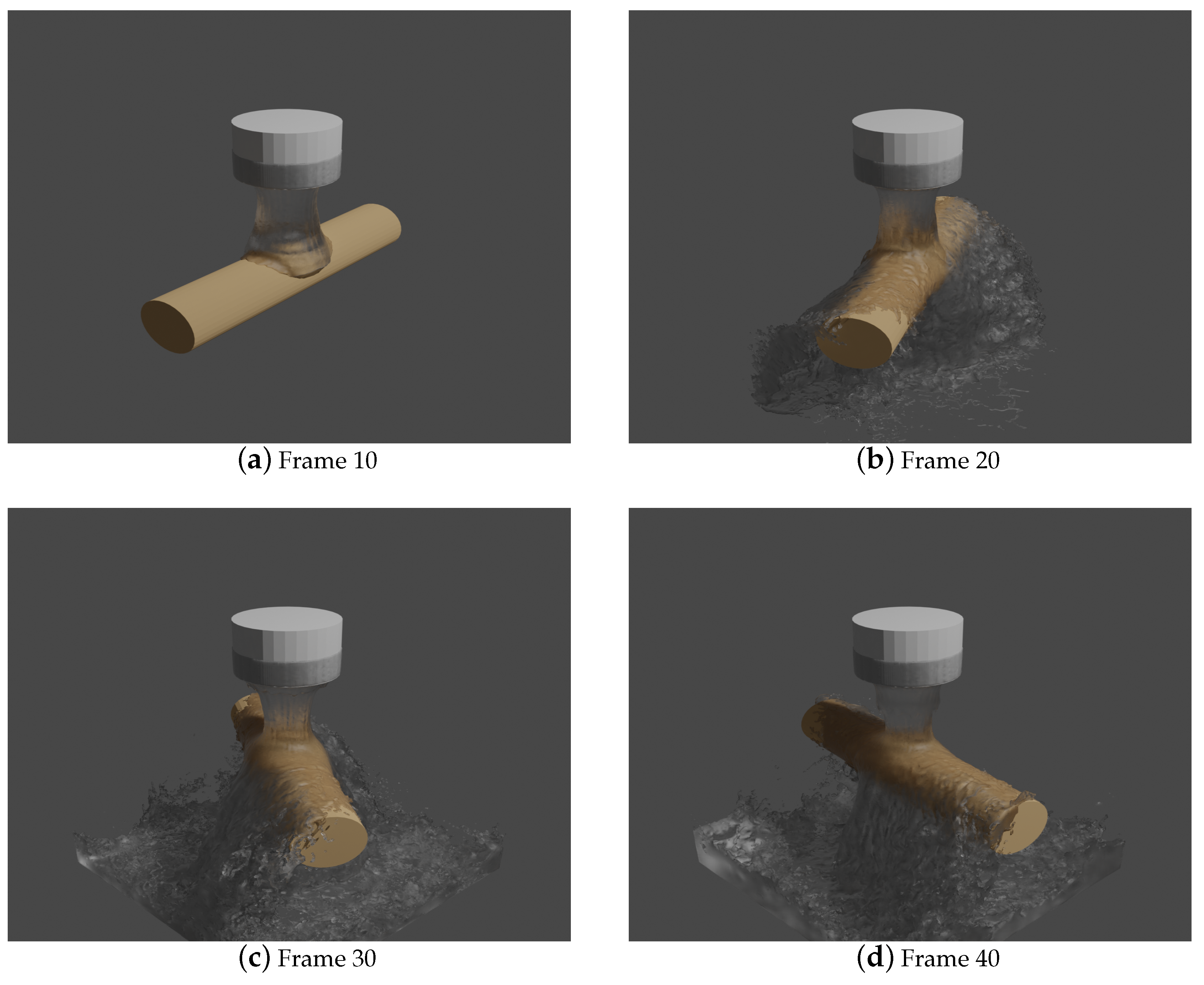 FLIP-IBM: Fluid–Structure Coupling Interaction Based on Immersed ...