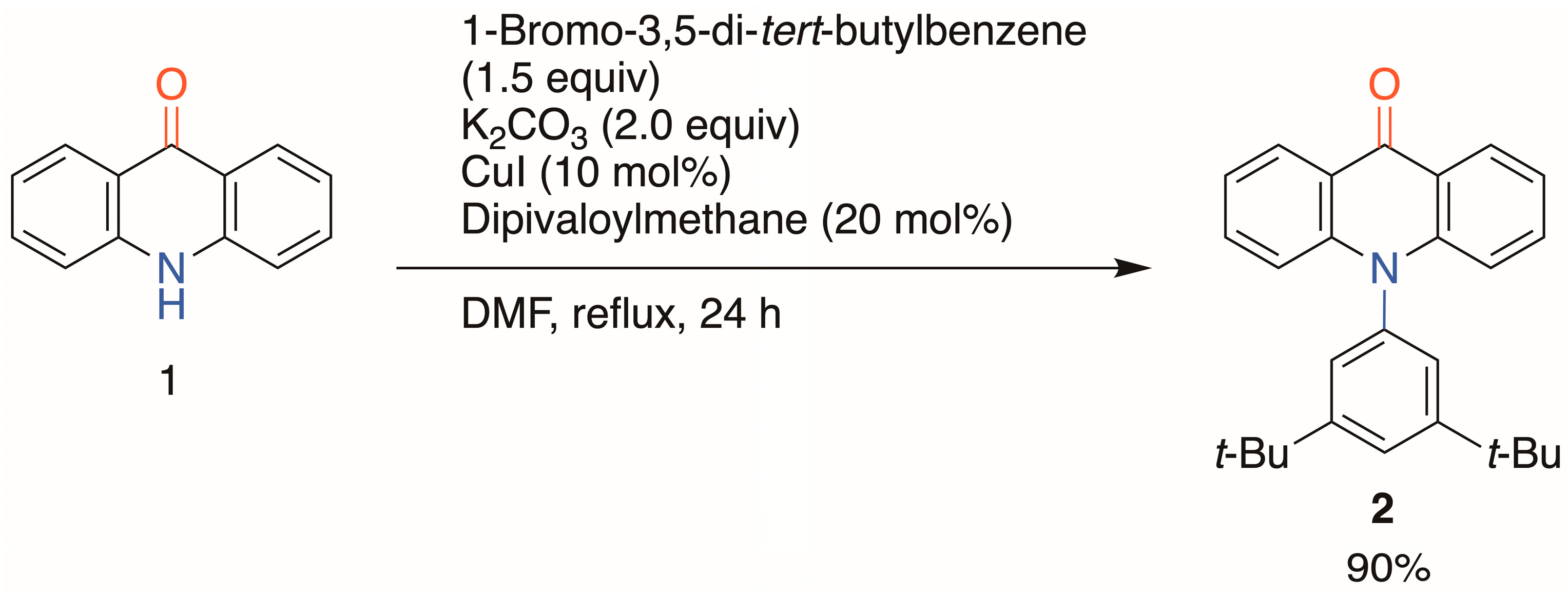 A Bulky Aryl–Substituted Acridinium Salt: 10-(3,5-Di-tert-butylphenyl ...